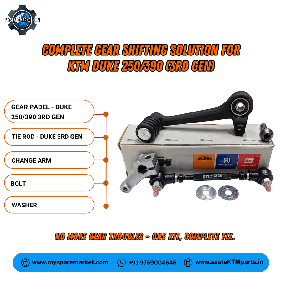 Gear Padel Set - Duke 250 & Duke 390 Gen 3 (2024-2026) – MySpareMarket