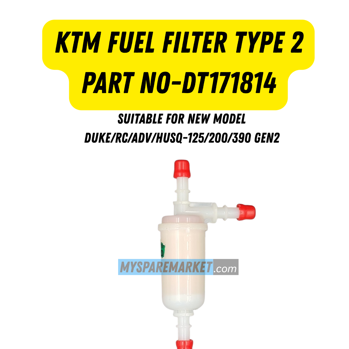 FUEL FILTER TYPE-2 NEW MODEL-DT171814 – MySpareMarket