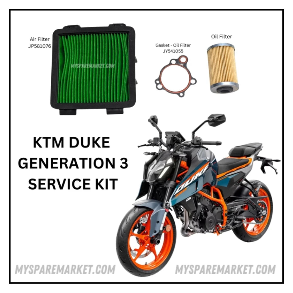 KTM SERVICE KIT - DUKE GENERATION 3 – MySpareMarket
